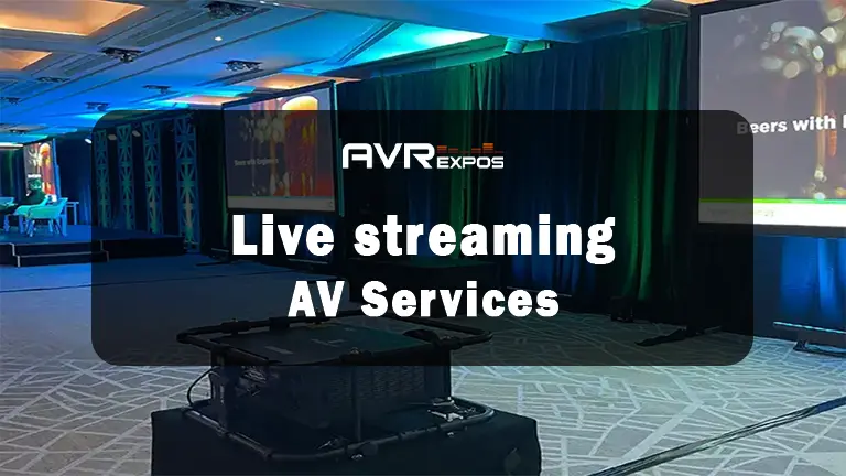 Live Streaming AV Services | Virtual and Hybrid Event Solutions